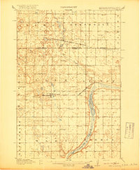 1917 Map of New Effington, SD — High-Res | Pastmaps